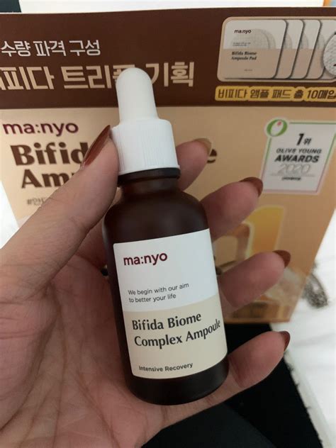 manyo bifida biome complex ampoule, Beauty & Personal Care, Face, Face ...