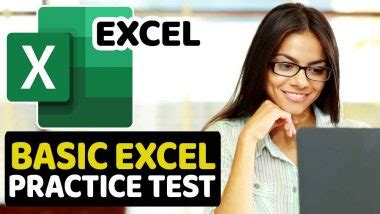 Basic Excel Practice Test Practice Assessment Tests