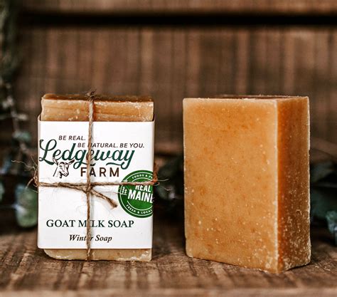 Winter Soap Ledgeway Farm Goat Milk Soap