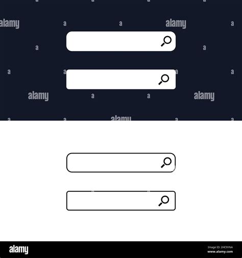 Search Bar With Icon Without Placeholder Html Template Element User Interface For The Website