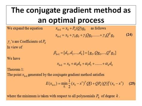 Conjugate Direction Methods Ppt