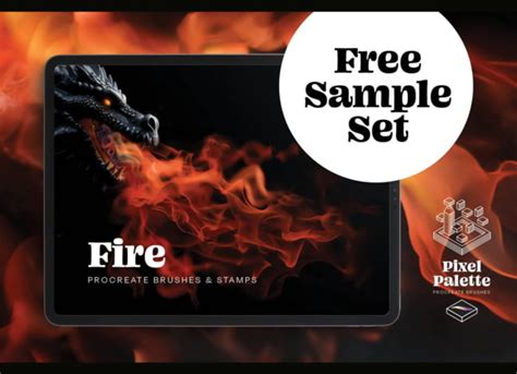 Magma Color Procreate Brushes Graphicsbunker