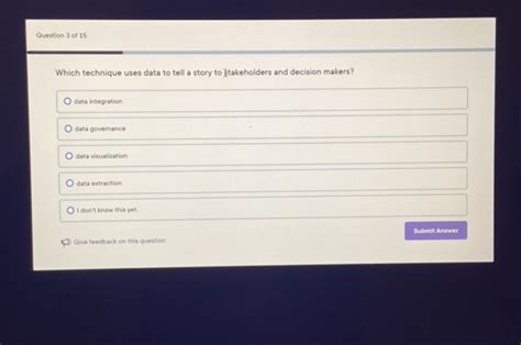 Question 3 Of 15 Which Technique Uses Data StudyX