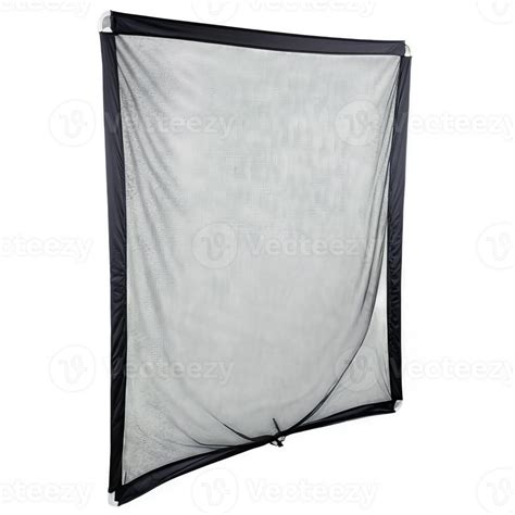 Portable Mesh Bug Screen For Camping With A Zippered Door And A Built