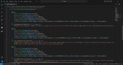 Manohar Sripati On Linkedin Python Expertsystem Carpurchaseadvisor