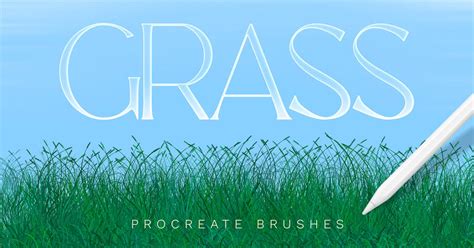 Grass Procreate Brushes In Envato Elements Grass Procreate Brushes In Envato Elements