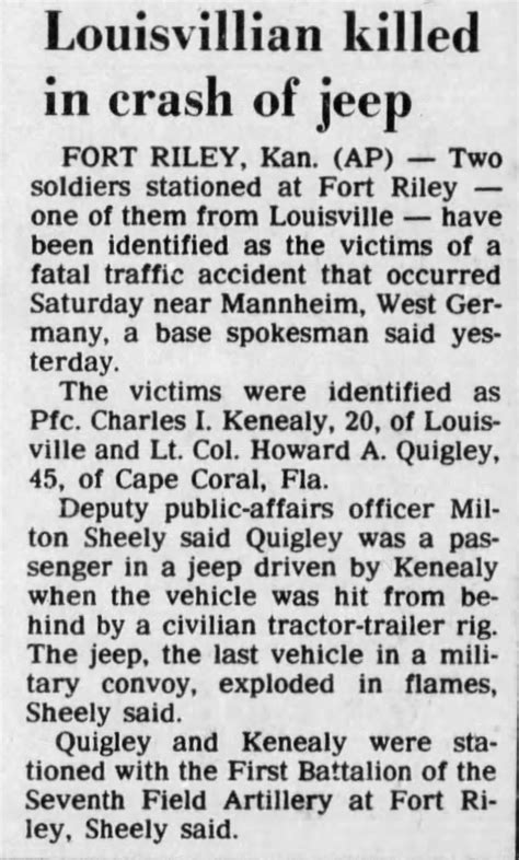 Charles Kenealy Killed 1982 ™