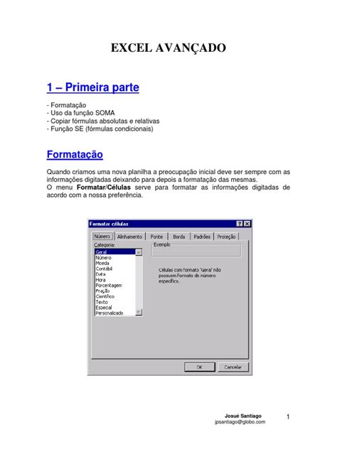 Apostila Excel Avançado Pdf Pdf Macro Ciência Da Computação Planilha