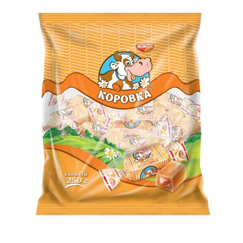 Конфеты Коровка Рот Фронт 250г купить с доставкой по выгодным ценам в интернет магазине Ozon