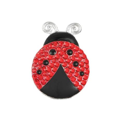 1 Pc Rhinestone Ladybug Buttons W A Shank Lady Bug Buttons Bow Centers Flower Centers