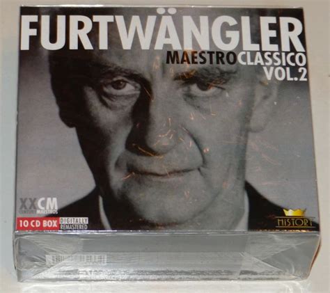 10 CD BOX Wilhelm Furtwängler Maestro Classico Vol 2 EUR 16 95