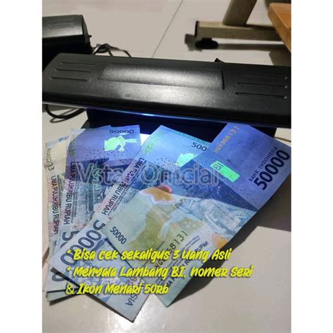 jual mesin pendeteksi uang palsu kertas asli mini alat sensor sinar
