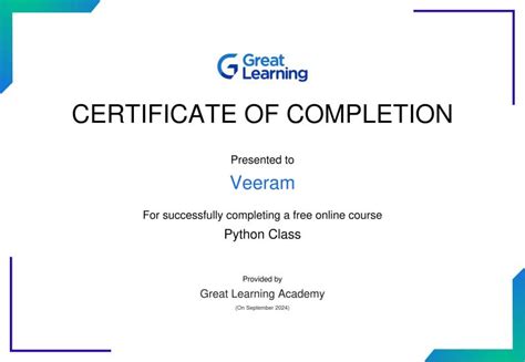 Veeram Sagar On Linkedin Python Greatlearning Learningjourney