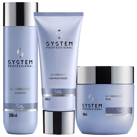 System Professional Lipidcode Luxeblond Intense Repair Set Baslerbeauty