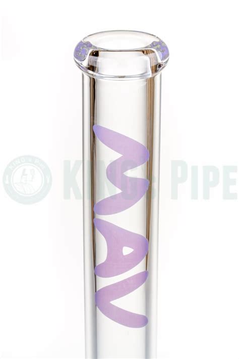 Mav Glass 9mm Thick 18 Straight Tube Bong Kings Pipe