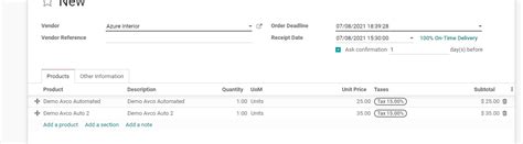 How To Configure Landed Cost In Odoo 14