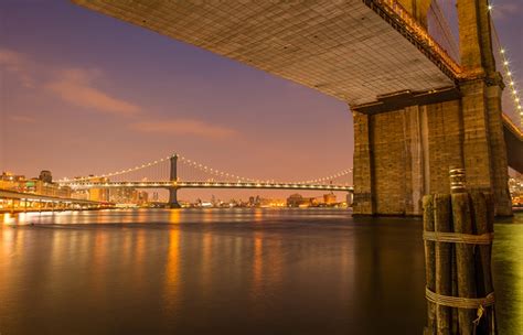 Brooklyn Bridge Dünyaca Ünlü Şehirler Kanvas Tablo ARTTABLO