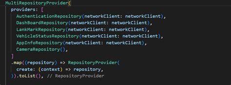 Issue Type Null Is Not A Subtype Of Type In Type Cast Relate To Repository Injection