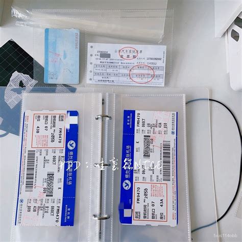 🔥桃園有貨 限時下殺🔥機票票據演唱會門票收納冊活頁3寸5寸專輯小卡拍立得車票電影相冊 Grdu 蝦皮購物