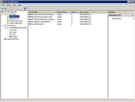 Managing Printers In Windows Server 2008 Part 1