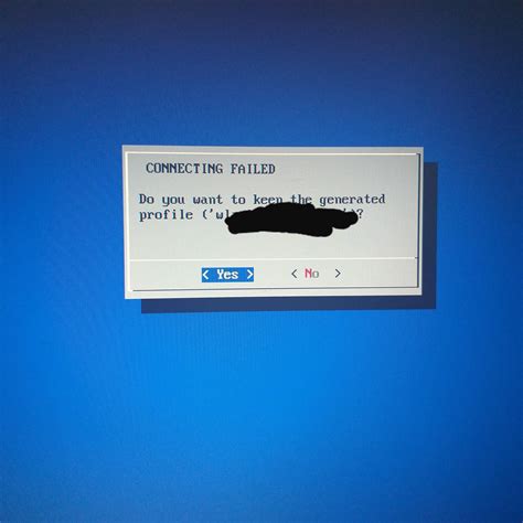 First Time When I Install Arch And Got This Error And I Can T Connect