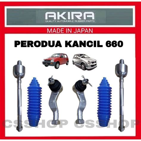 EL AKIRA JAPAN STEERING RACK END TIE ROD END BOOT SILICONE PERODUA