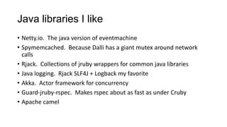 Seattlerb Why Jruby PPT