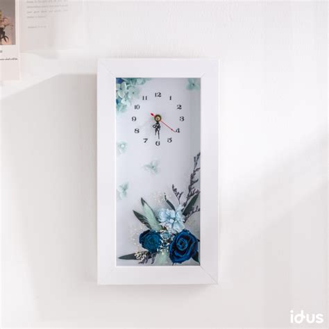 🧡프리저브드 플라워 시계액자🧡 아이디어스