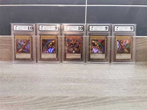 COMPLETE EXODIA THE Forbidden One Yu Gi Oh YGLD RKT GEM MINT Graded PicClick UK