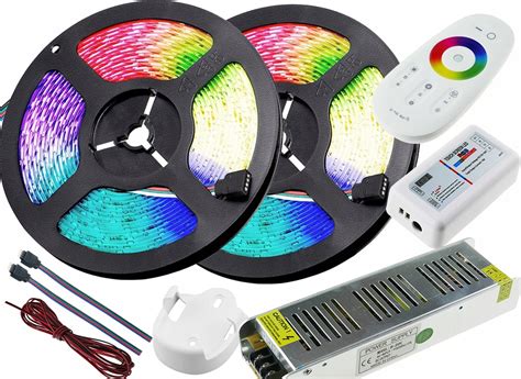 Profesjonalny ZESTAW 900LED Taśma RGB 60 M 15m 24V LED NET 0614