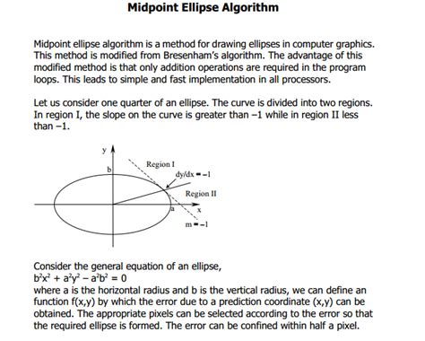 How To Draw Ellipse In Graphics