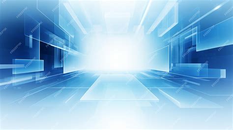 Premium Photo Lighttoned Technology Details Blue Theme Ppt Background