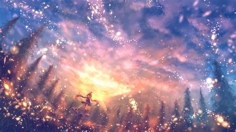 Anime Beautiful Scenery Wallpapers Wallpaper Cave