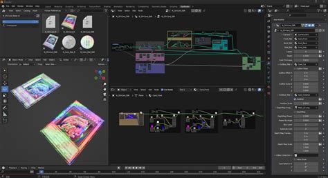 Blender三维卡片资产预设 N3d Cardnode Ssr 使用教程 Ourblender 专业的三维素材库