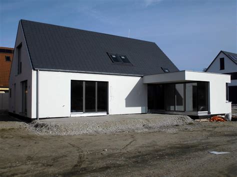 haus ohne dachüberstand modern Dach flachdach modernes wispost
