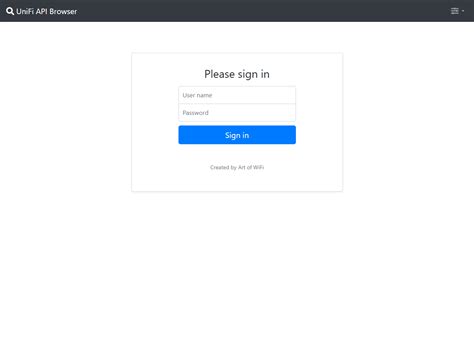 GitHub Art Of WiFi UniFi API Browser Tool To Browse Data Exposed By