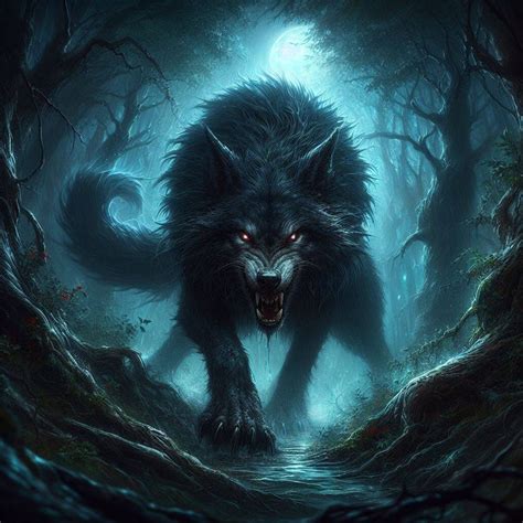 Dark Dangerous Wolf Wallpaper Made By Vn Edit By Vnedit On Deviantart