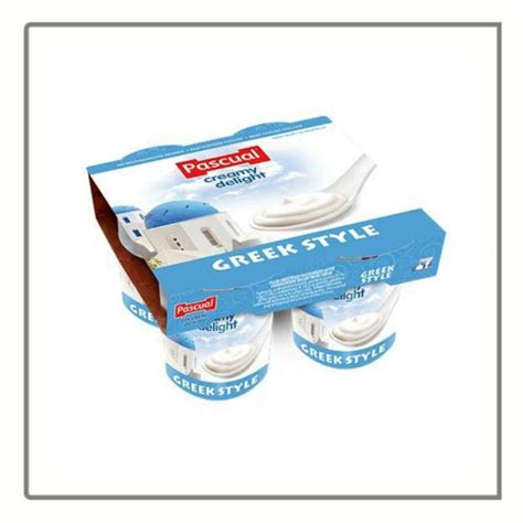 Pascual Creamy Delight Greekstyle Yogurt 4×100g Lazada Ph