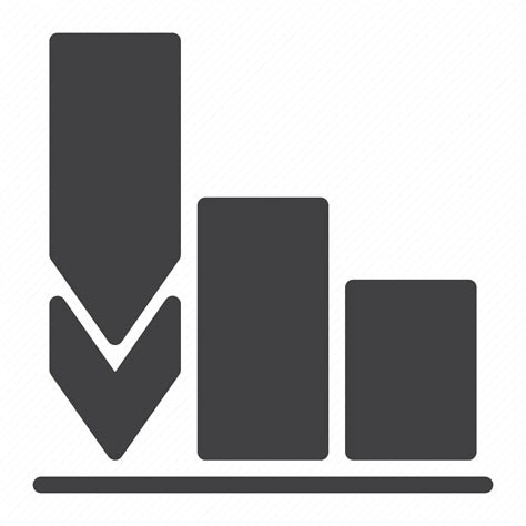Graph Down Decrease Diagram Icon Download On Iconfinder