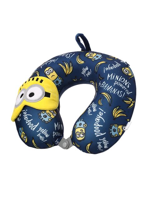 Popmart კისრის ბალიში Minions Collection Memory Cotton U Shaped Pillow