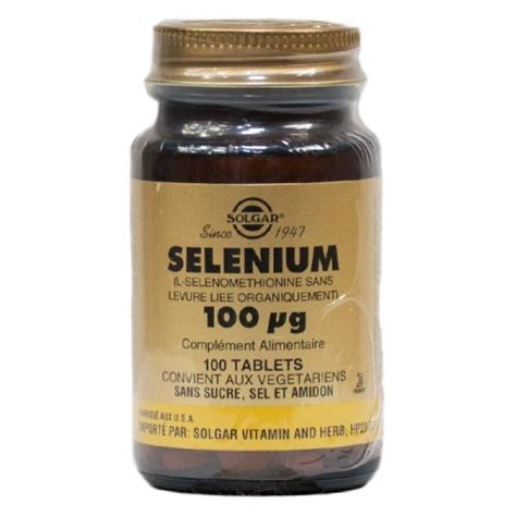 Solgar Selenium 100 G Tablets 100