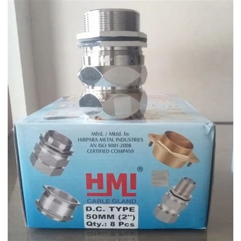 50mm Hmi Dc Type Cable Gland At ₹ 688number Brass Cable Gland In