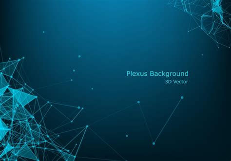Premium Vector Abstract Polygonal Background With Connected Lines And Dots Minimalistic