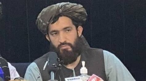 Senior Taliban Spokesman Abdul Qahar Balkhi A Former New Zealand