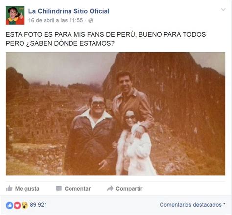 La Chilindrina Nos Conmueve Con Estas Fotos Inéditas Del Elenco De