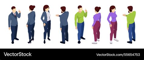 Male And Female Constructor Characters Royalty Free Vector