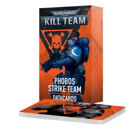 Warhammer 40k Kill Team Phobos Strike Team Datacards Game Nerdz