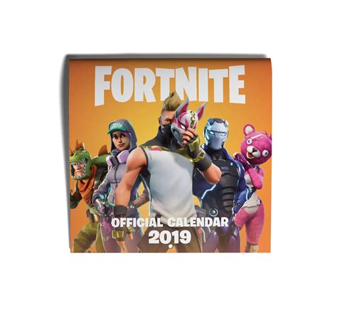 Fortnite Official 2019 Calendar Official Fortnite Calendar Fortnite