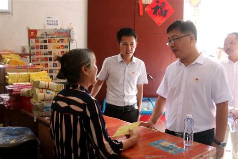 县市区党政领导在忙啥党帅到棠口镇开展七一慰问活动 新宁德
