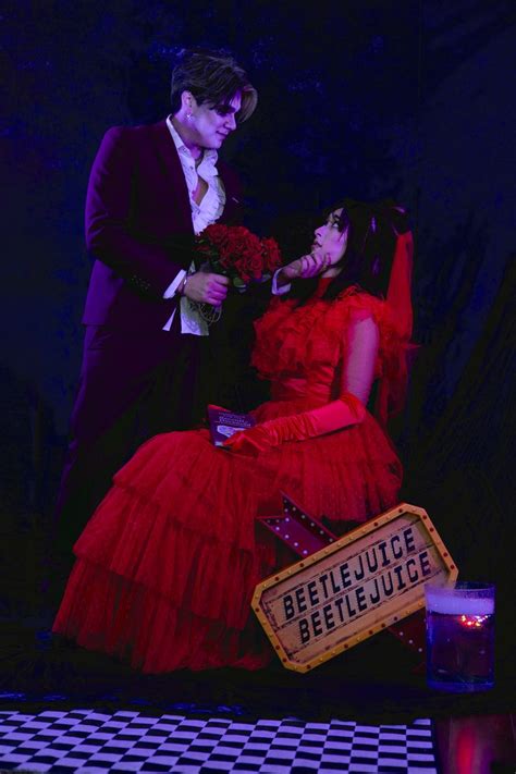 Beetlejuice Couples Costume Beetlejuice Wedding Beetlejuice